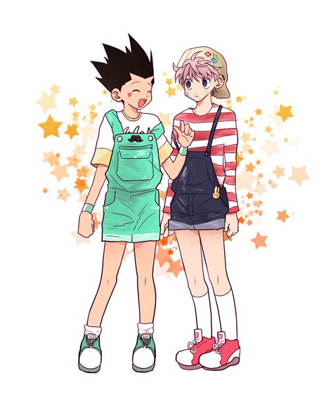 Gon Freecs And Killua Zoldyck Hunter X Hunter Hunter X Hunter Hunter