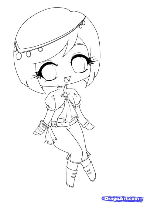 Chibi Anime Sketch At Explore Collection Of Chibi