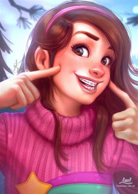 Mabel Pines By Amanda Duarte123movie Гравити фолз Современные