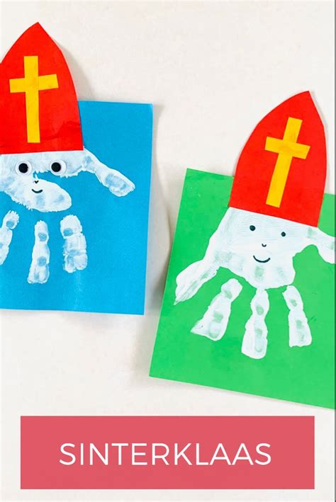 Sinterklaas Knutselen Knutselen Sinterklaas Knutsel Idee Sinterklaas Kinderdagverblijf Knutselen