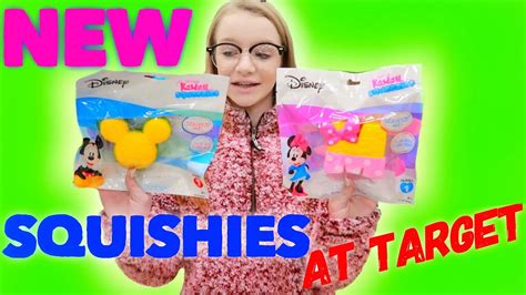 New Squishies At Target Disney Squishies Bryleigh Anne Youtube