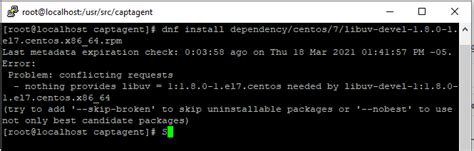 Configure Issue I Cannot Install Libuv Properly On Centos Issue Sipcapture