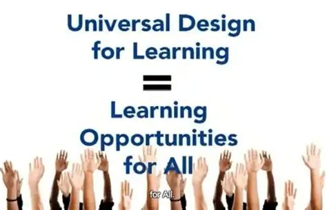 Universal Design For Learning Principles Guidelines And Myths