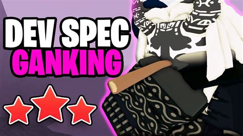 Dev Spec Ganking Deepwoken Youtube