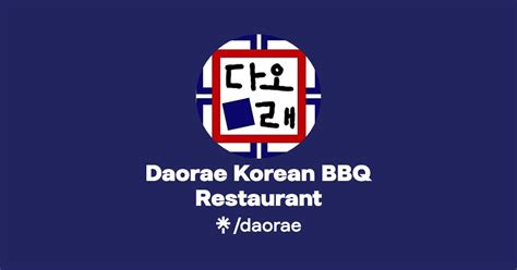 Daorae Korean Bbq Restaurant Facebook Linktree