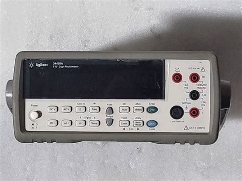 Agilent A Digit Multimeter Rescience Agilent A Digit Multimeter Rescience