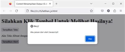 Tutorial Dasar Javascript Cara Menjalankan Kode Program Javascript