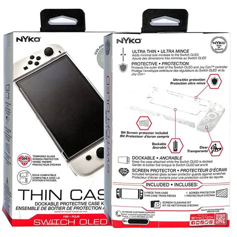 Nyko Nsw Thin Case For Switch Oled Clear