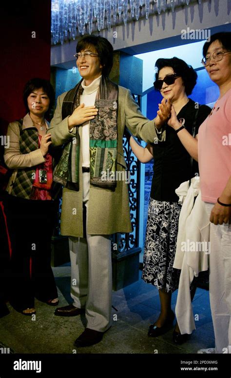 Fans Of South Korean Actor Bae Yung Joon Cry Beside His New Unveiled Wax Figure Which Is