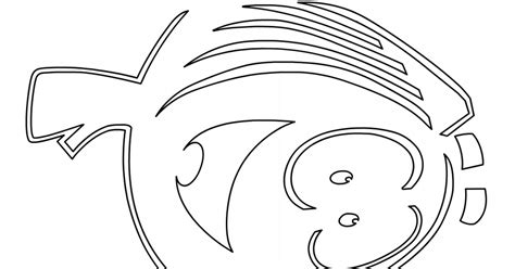 Bubble Guppies Pumpkin Carving Templates Web Carve Your Bubbles Pumpkin Using This Stencil From