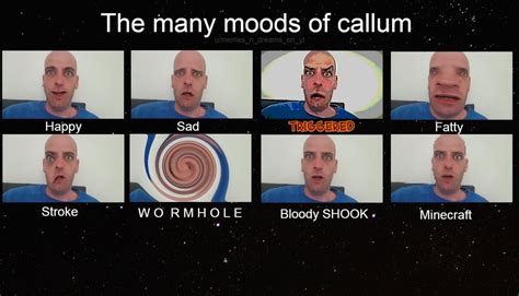 The Many Moods Of Sergeant Sex Offender R Callumsarmy