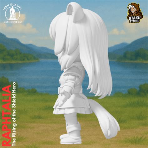 🛡️ Chibi Raphtalia The Rising Of The Shield Hero Fan Art 3d Model