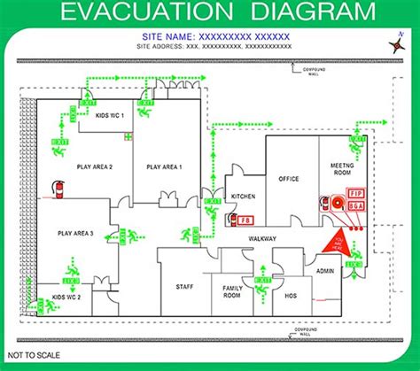 Evacuation Plans Diagram Planning Sydney Sps Service
