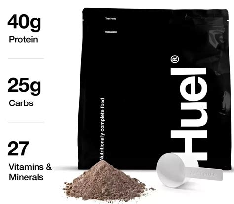 Huel Black Vanilla 40g Vegan Protein 17 Servings Gluten Free