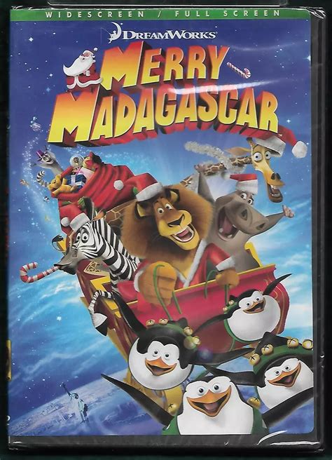 Merry Madagascar Poster