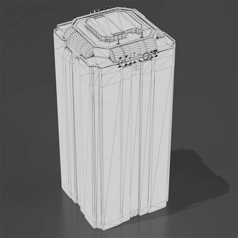3d Model Five On The Hill Building Vr Ar Low Poly Cgtrader