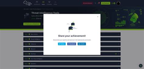 tryhackme threatintelligence osint cybersecurity securitytools
