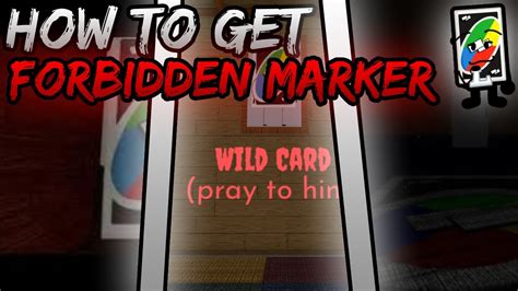 How To Get Forbidden Marker Tutorial Extreme Marker