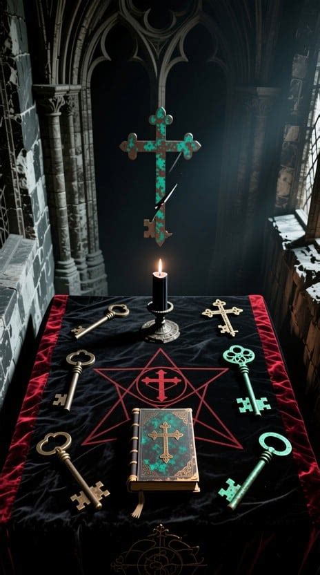Free Gothic Ritual Altar Image Gothic Altar Ritual Download At