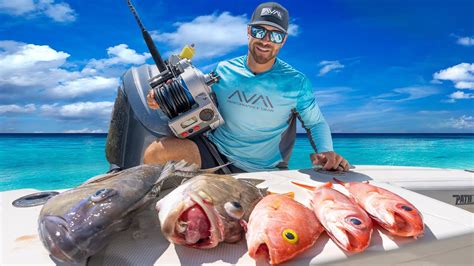 Yellowtail Snapper On The Reef In The Florida Keys Catch