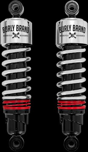 Burly Chrome Lowering Slammer Plus Shocks For Street Glide Special 14