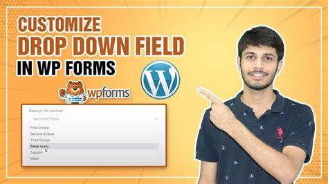 How To Customize Drop Down Field In Wpforms