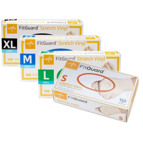 Fitguard Stretch Vinyl Exam Gloves Shop All