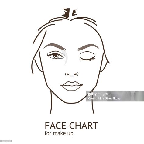 Face Chart High Res Vector Graphic Getty Images