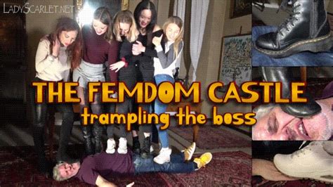 Lady Scarlet The Femdom Castle Trampling The Boss Hd Lady Scarlet