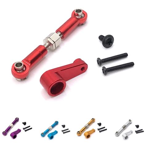 Wltoys Servobrazo De Direcci N De Metal Barra De Enlace Piezas De