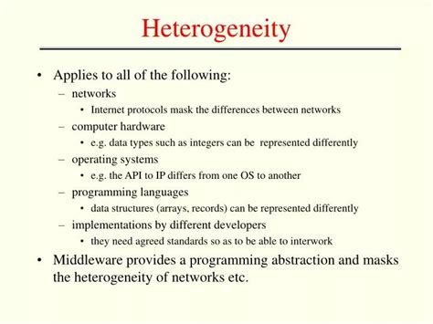 Ppt Heterogeneity Powerpoint Presentation Free Download Id 4378902