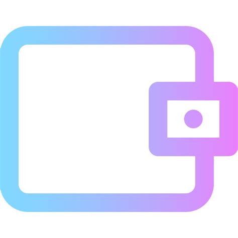 Wallet Super Basic Rounded Gradient Icon