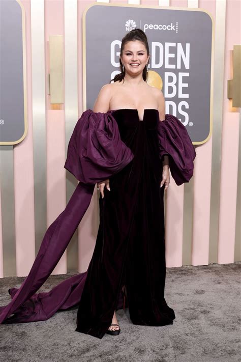 Selena Gomez Golden Globe Awards 2023 • Celebmafia