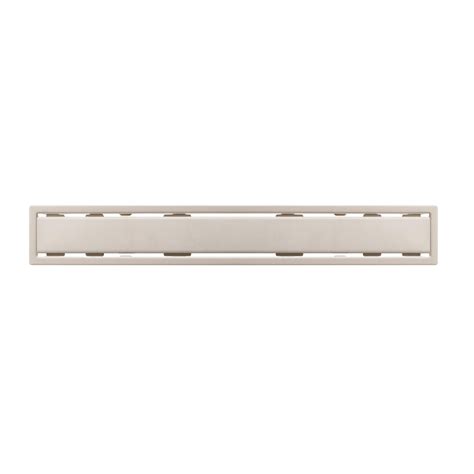 Schluter Kerdi Line 34in Frame 24in Solid Grate Ivory Floor And Decor