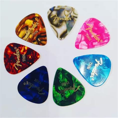 Picks Pajuelas Pua Guitarra Cuotas Sin Interés