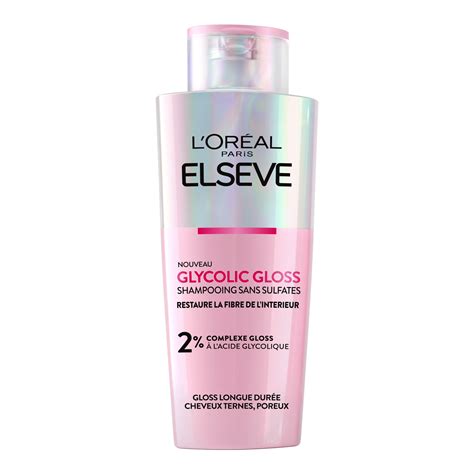 Elseve Glycolic Gloss Shampooing Sans Sulfate Maroc Prix