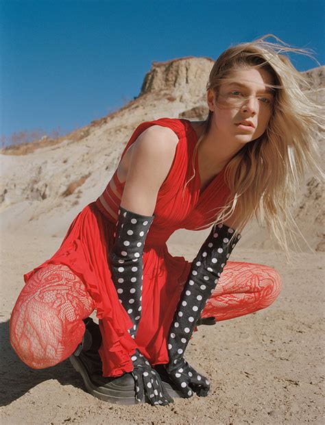 Euphoria Star Hunter Schafer Is The Cover Girl Of Porter Magazine