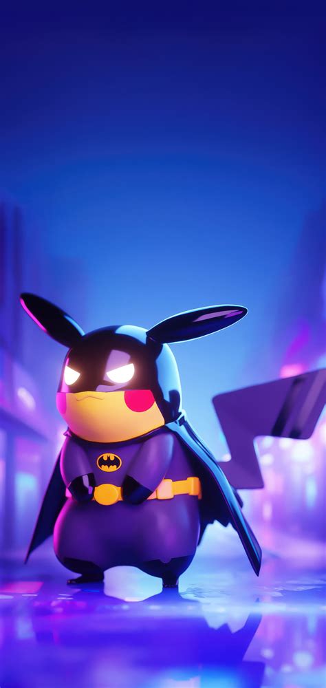 1080x2280 Bat Pikachu One Plus 6 Huawei P20 Honor View 10 Vivo Y85 Oppo F7 Xiaomi Mi A2 Hd 4k
