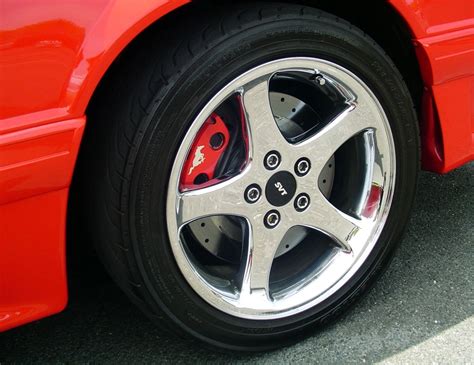 Pic Request Polished Wheel Vs Chrome Vs Silver Mustang Forums At