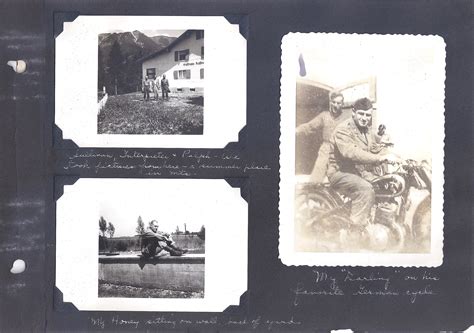 Photo Book Of Albert Ballinger From Wwii Nancy Ballinger Free