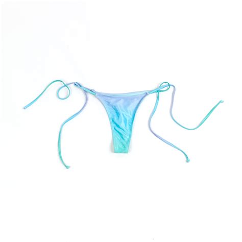 Ariaura Adjustable Tie String Thong Lavender Morning