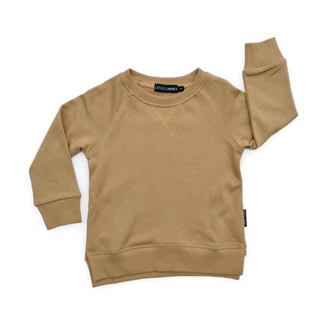 Crewneck Sweatshirt Camel Lenox James