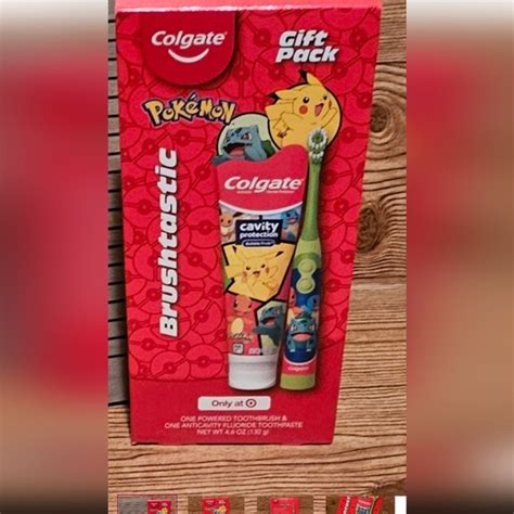 Colgate Bath Skin And Hair Brand New Colgate Pokemon Electric Toothbrush And Toothpaste