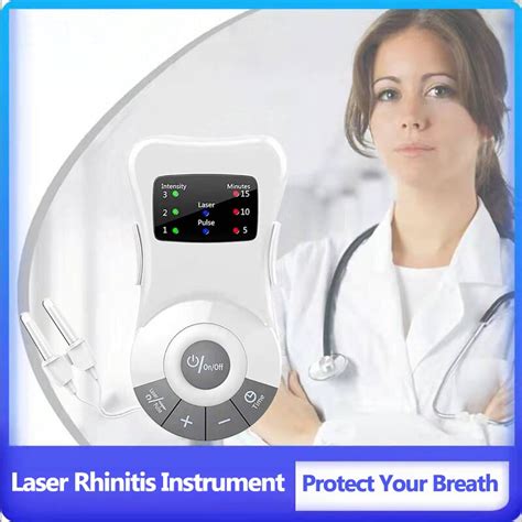 Nose Care Nasal Laser Treatment Device Sinusitis Cold Rhinitis Shopee