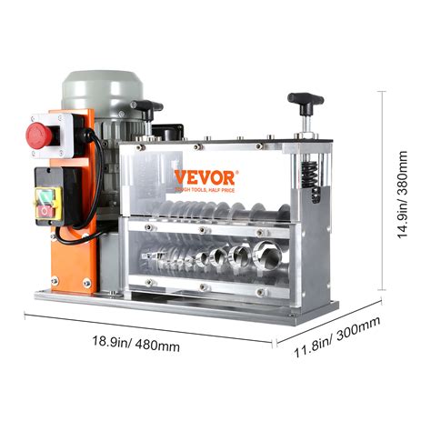 Vevor Machine A Denuder Electrique 1 5 32 Mm Denudeur Cable Auto