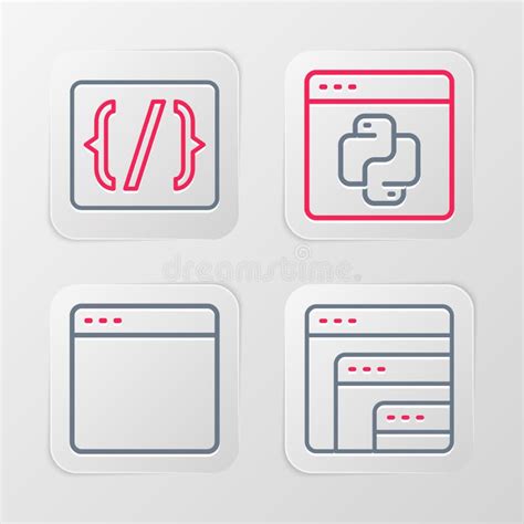 Set Line Software Browser Window Python Programming Language And