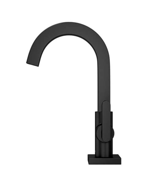Torneira Mesa Bica Alta Para Lavatorio Deca Soul Black Matte