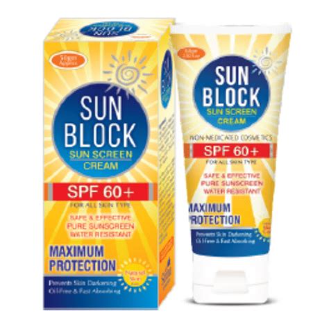 Sun Block Cream Spf 60 Superior Sun Protection Serena Laboratories