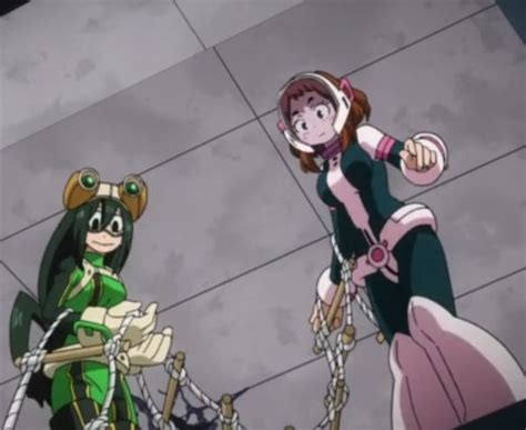 Ochako And Tsu Tsuyu Asui Manga Cosplay Anime Comics