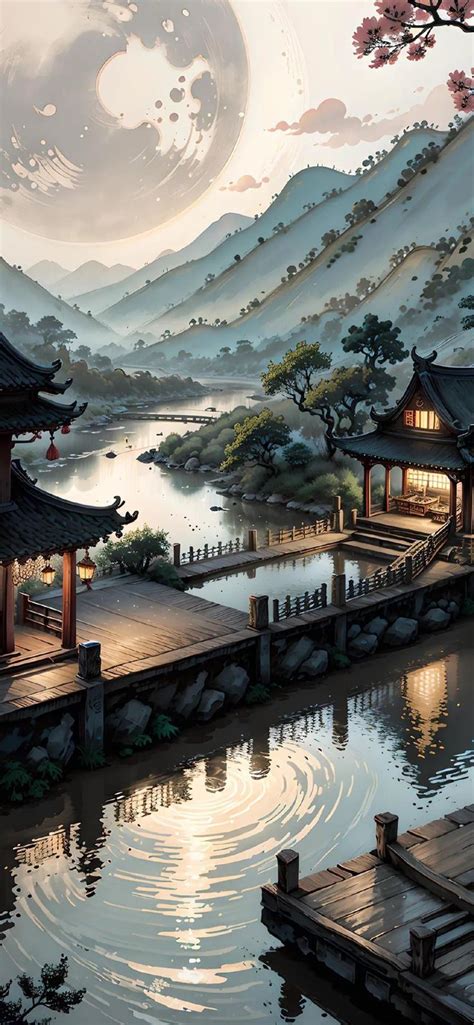 Chinese Art Phone Wallpapers Wallpaper Cave
